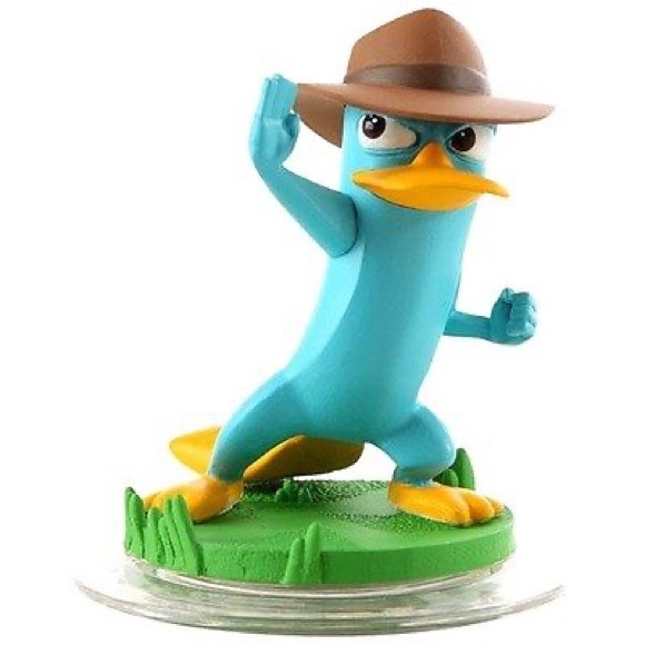Disney | Toys | Authentic Disney Perry The Platypus Figure | Poshmark